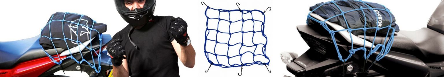 What is a Motorcycle Cargo Net? and Why Do Bikers Use Them!